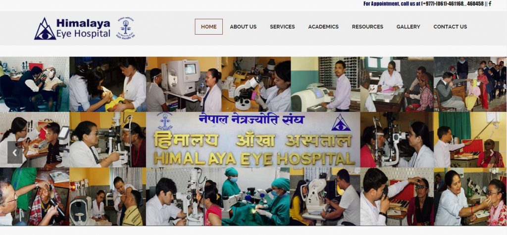 himalayan Eye hospital – XL Soft Tech